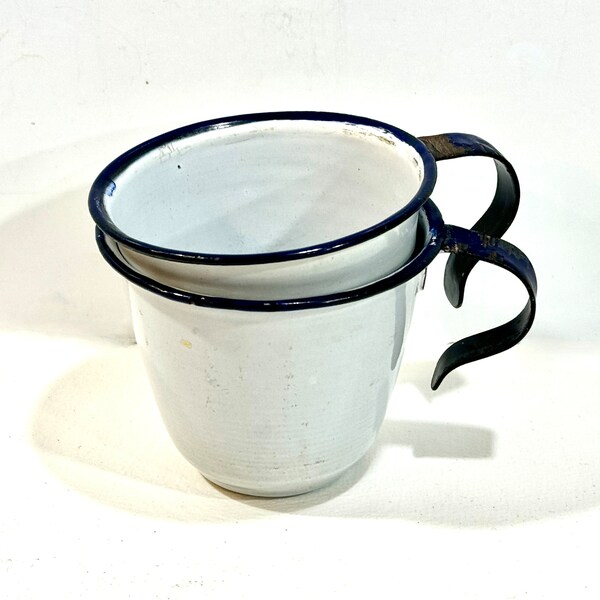 Enamelware Cups - Etsy