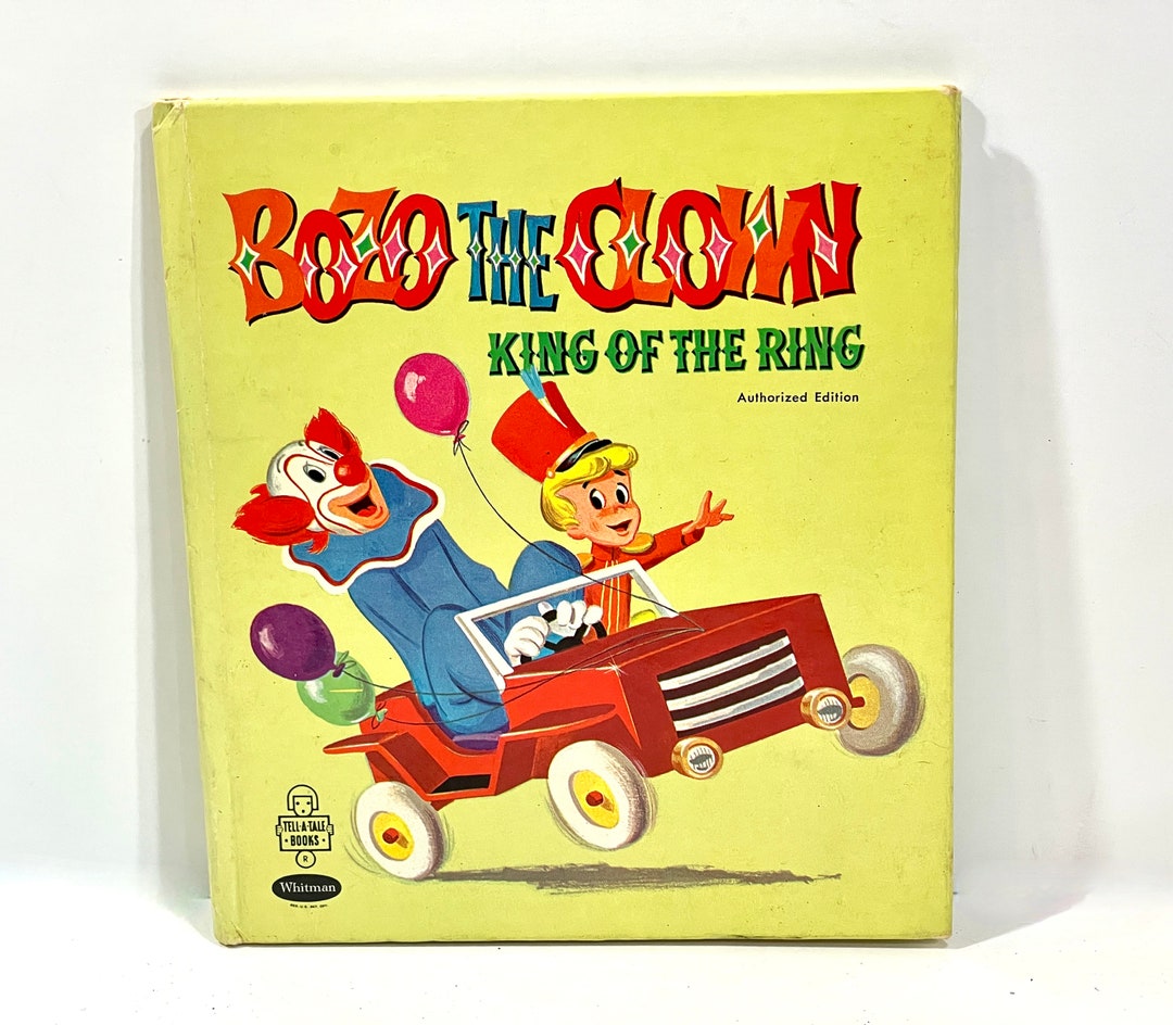 Bozo the Clown King of the Ring 1960s Whitman Tell A Tale - Etsy