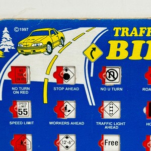 Vintage Traffic Safety Bingo Card: Regal Games, Chicago USA - Etsy