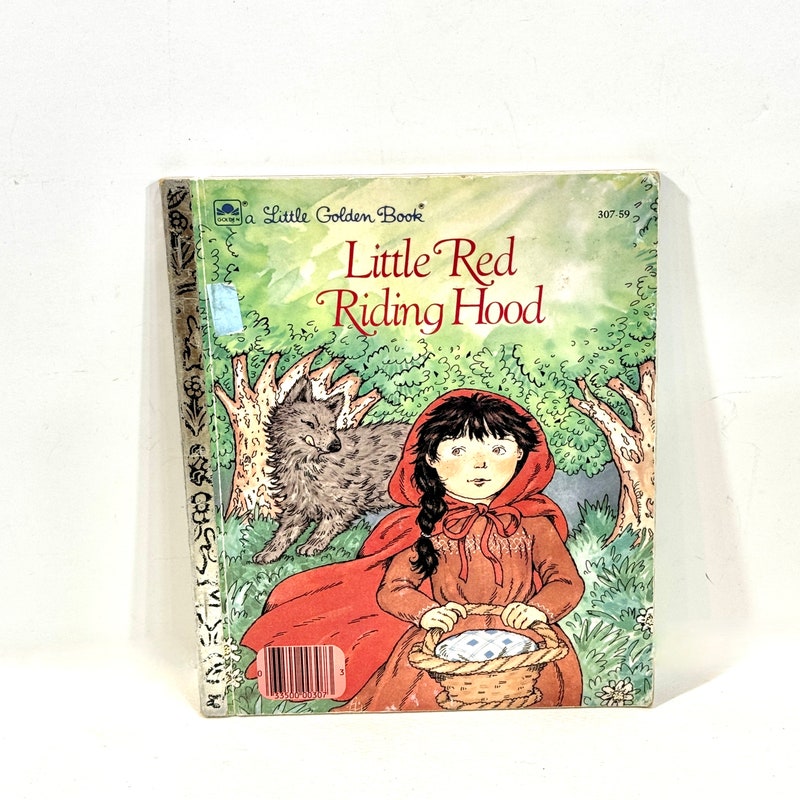 Little Red Riding Hood Book Cover - Etsy