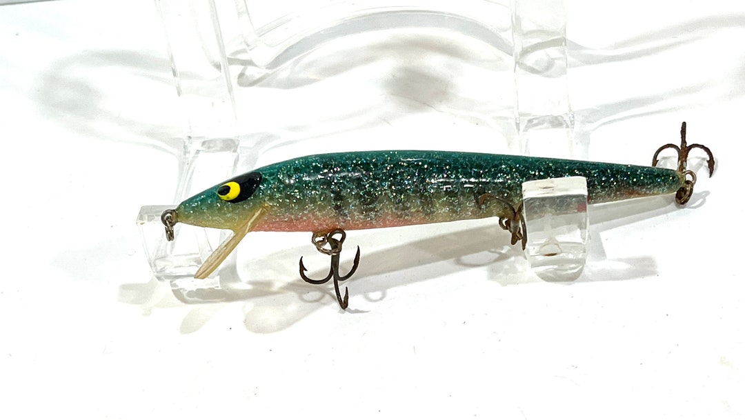 Vintage Lure, Long Bomber, Shallow Runner, Fishing Lure, Great Colors ...