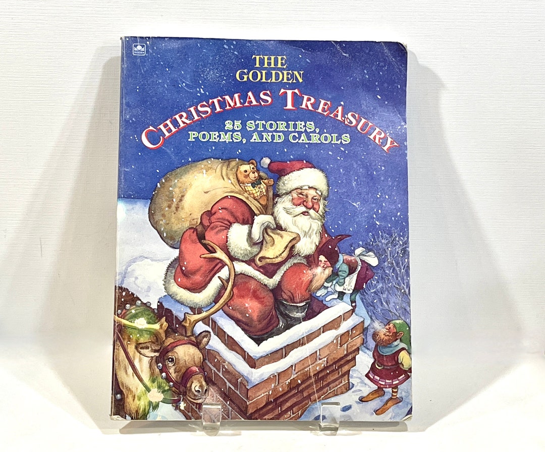 Christmas Treasury, A Golden Book, Large Book, Soft Cover, 25 Stories ...