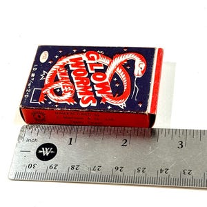 Vintage Fireworks, Glow Worm Snakes, EMPTY BOX, 4th of July, RETRO ...