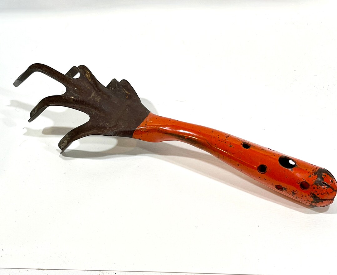 Garden Fork, Claw Garden Tool, Mid Century, Hand Tool, Farmhouse Decor ...