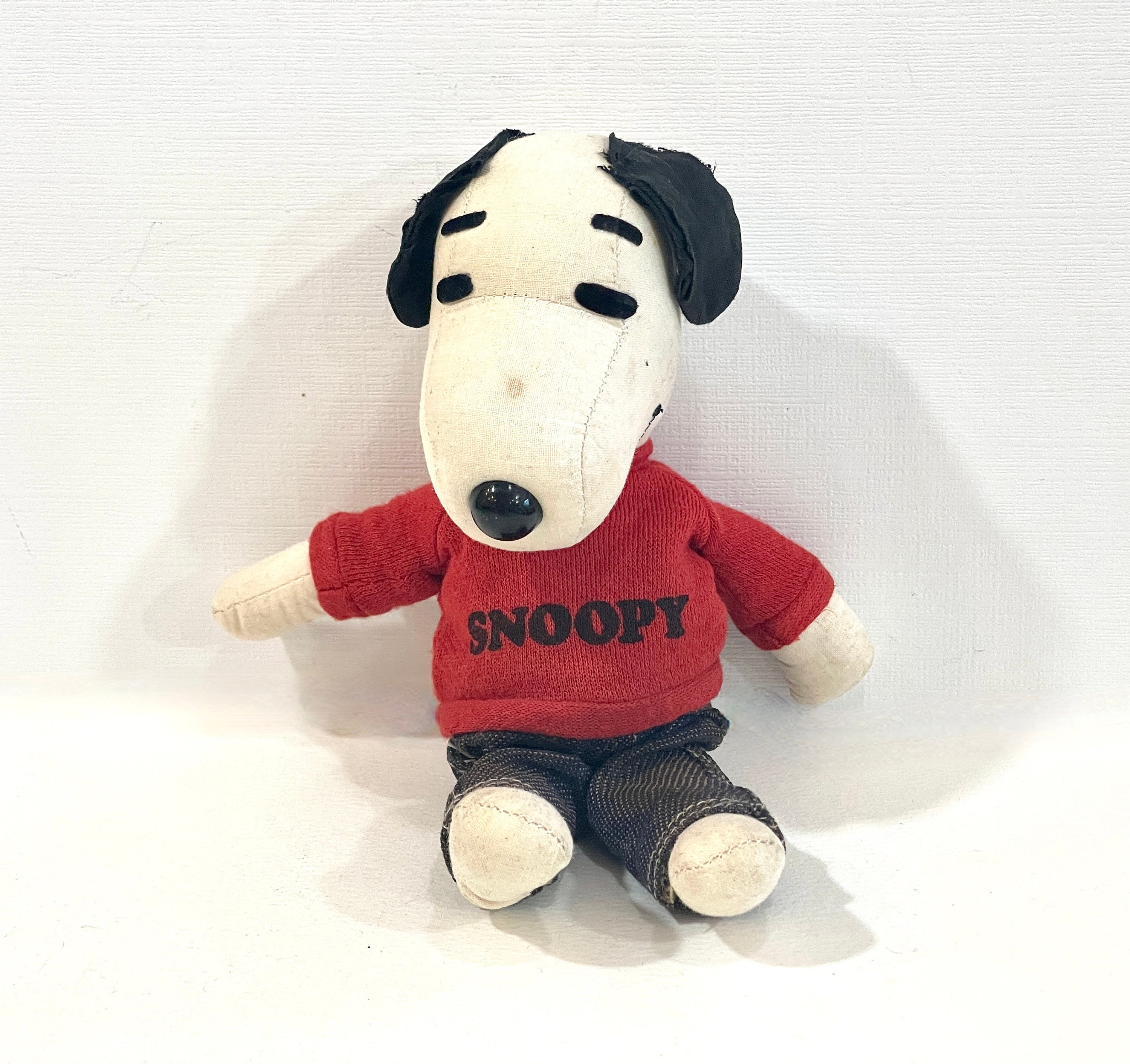 Gift Vintage Rubber Snoopy in his Red Bath Robe Daysgonebytreasures ...