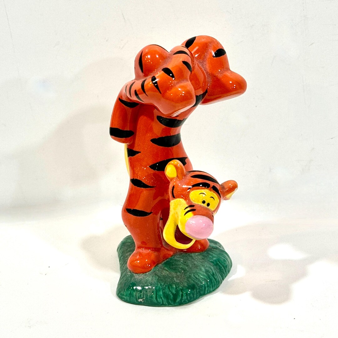 Vintage Disney, Winnie the Pooh, Tumbling Tigger, Porcelain Figure ...