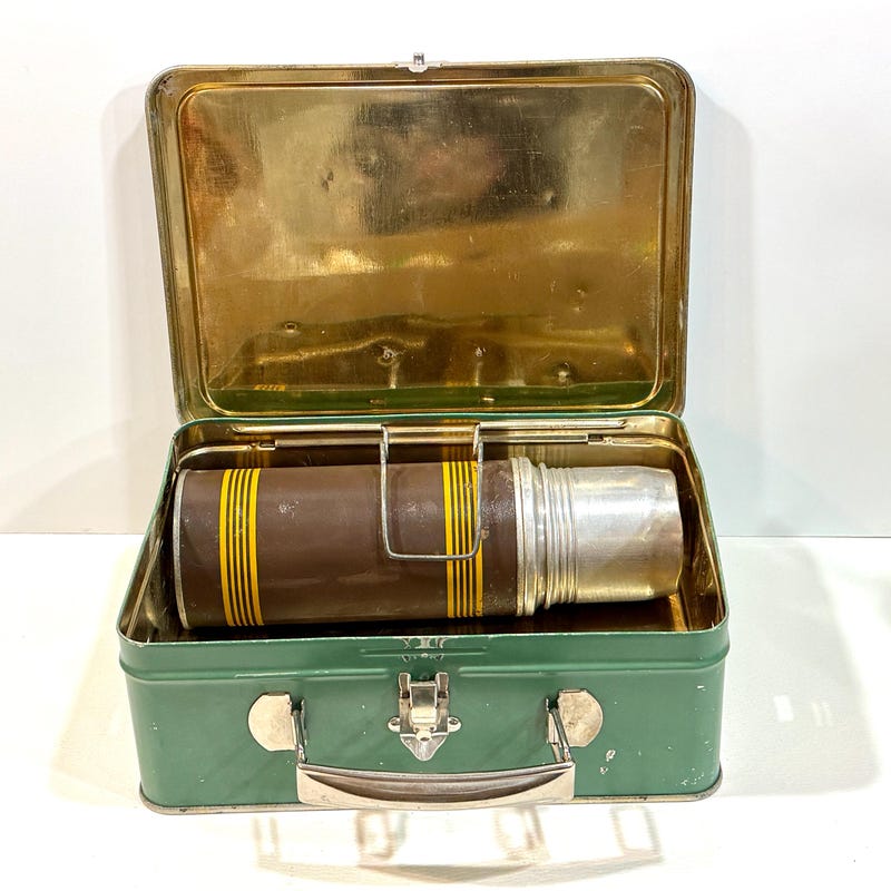 1950s Lunch Box - Etsy