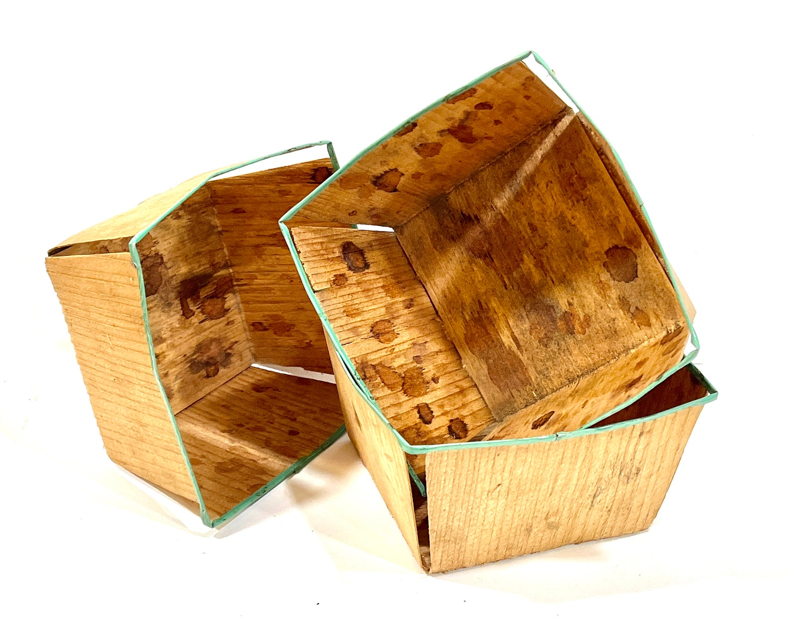 Vintage Berry Baskets 1950s Farmhouse Mid Century Storage - Etsy