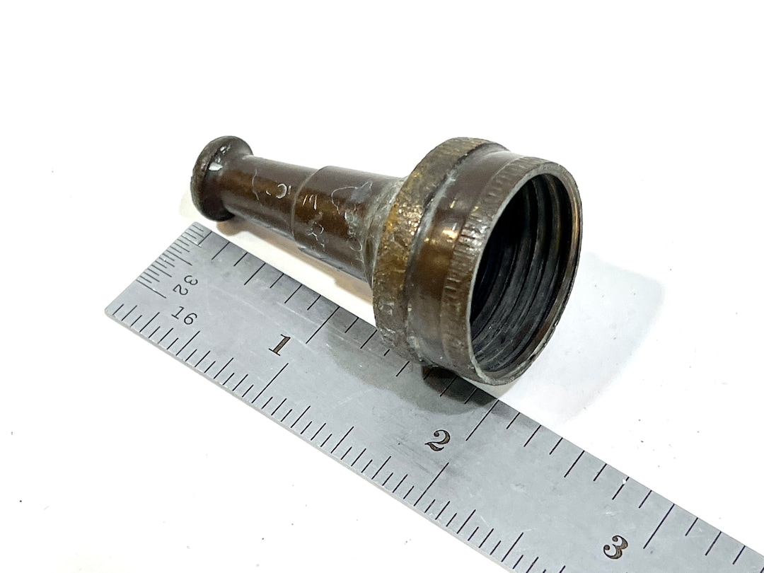 Vintage Brass Nozzle, Nelson USA, 2 Inch Nozzle. Spot Spray, Hose Spay ...