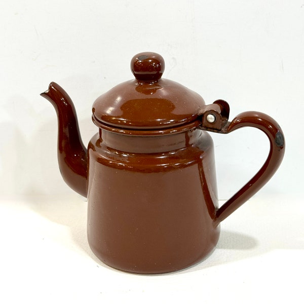 Enamel Teapot - Etsy