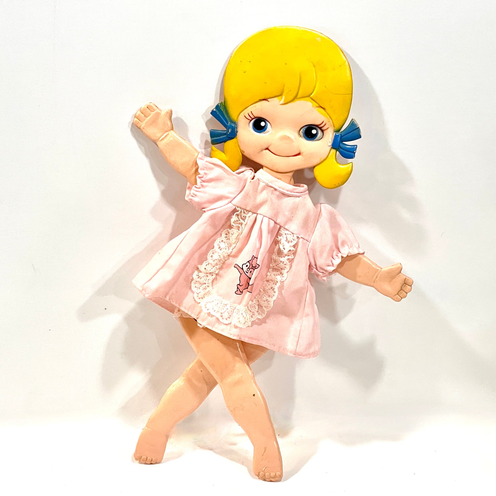 Vintage Doll Skinny Jinny Flat Doll Folding Doll Durham - Etsy