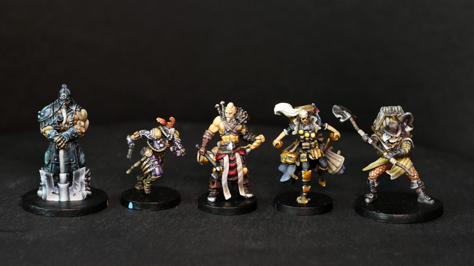 Village Attacks Board Game With All Miniatures Painted to a Very High ...