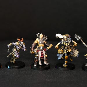 Village Attacks Board Game With All Miniatures Painted to a Very High ...