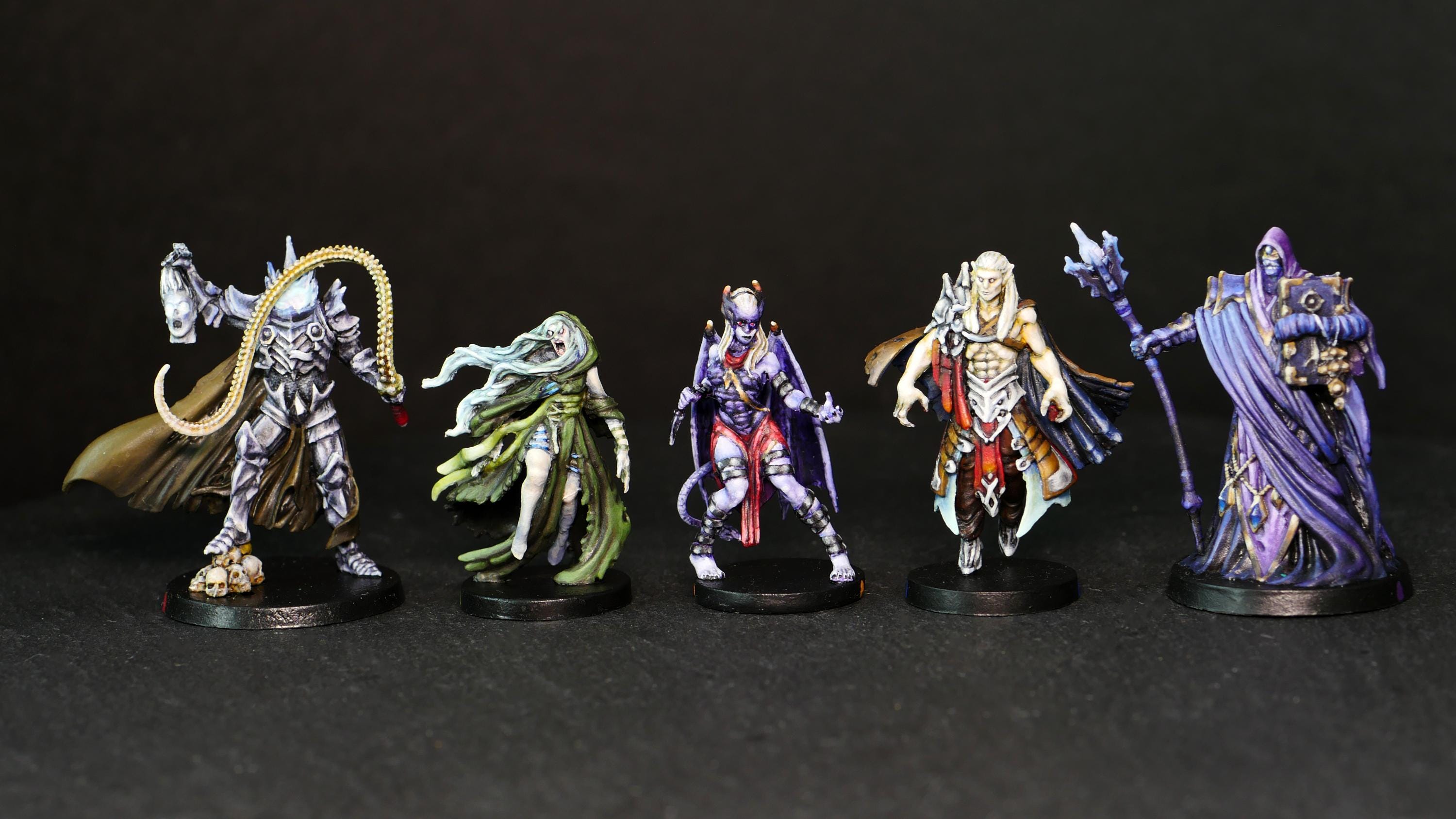 Village Attacks Board Game With All Miniatures Painted to a Very High ...