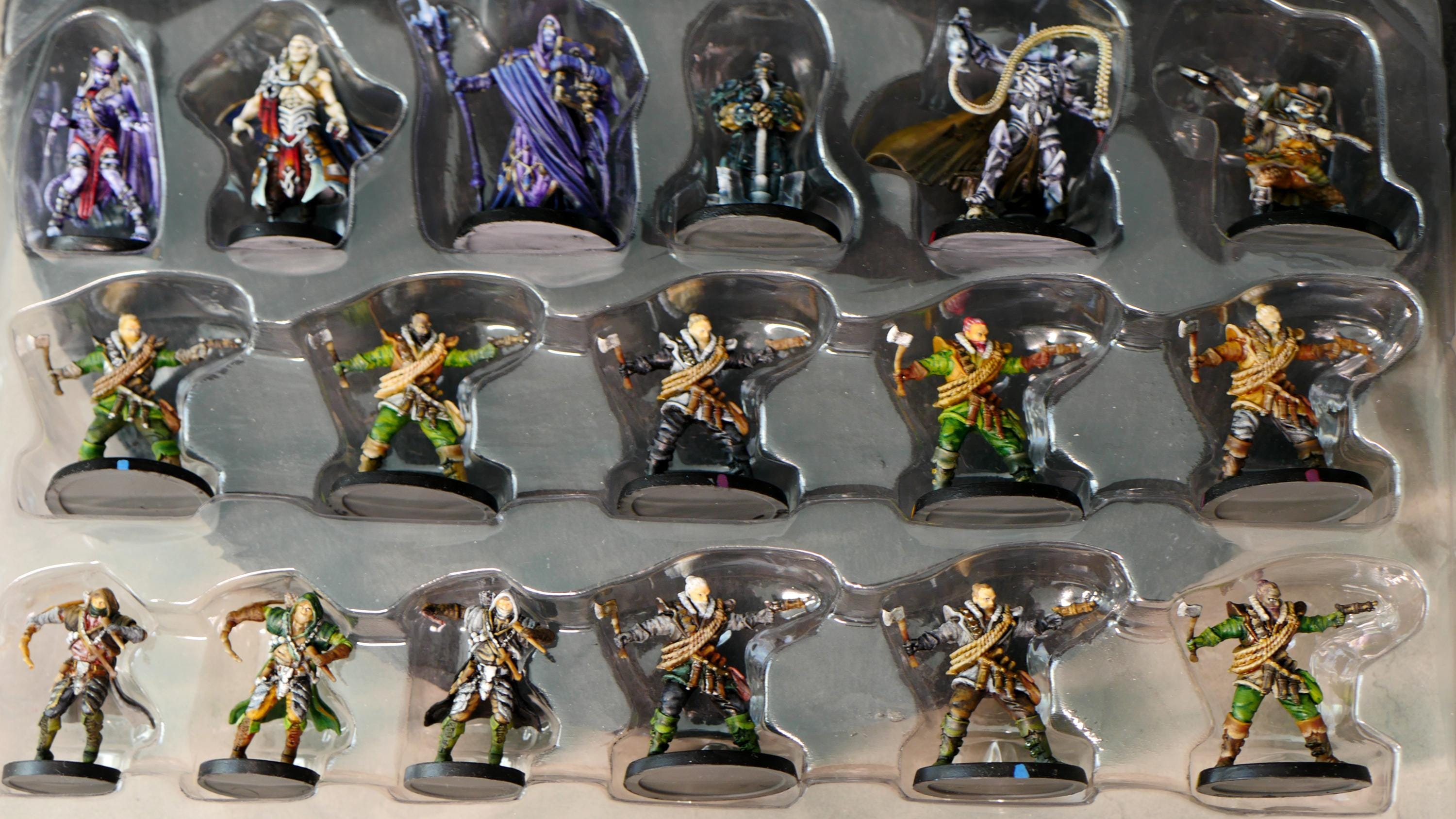 Village Attacks Board Game With All Miniatures Painted to a Very High ...