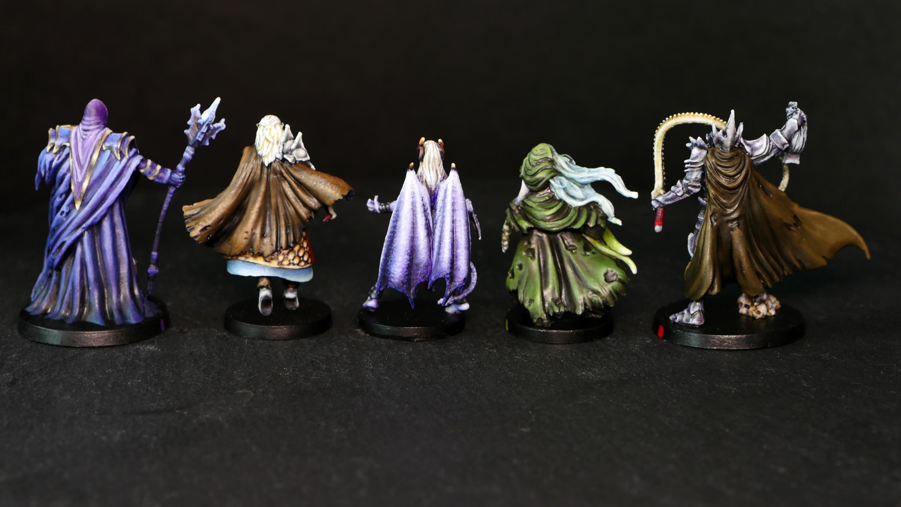 Village Attacks Board Game With All Miniatures Painted to a Very High ...