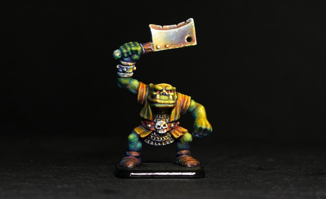 Expert Level Painted Heroquest Orc With Plinth - Gold Medal Winner ...