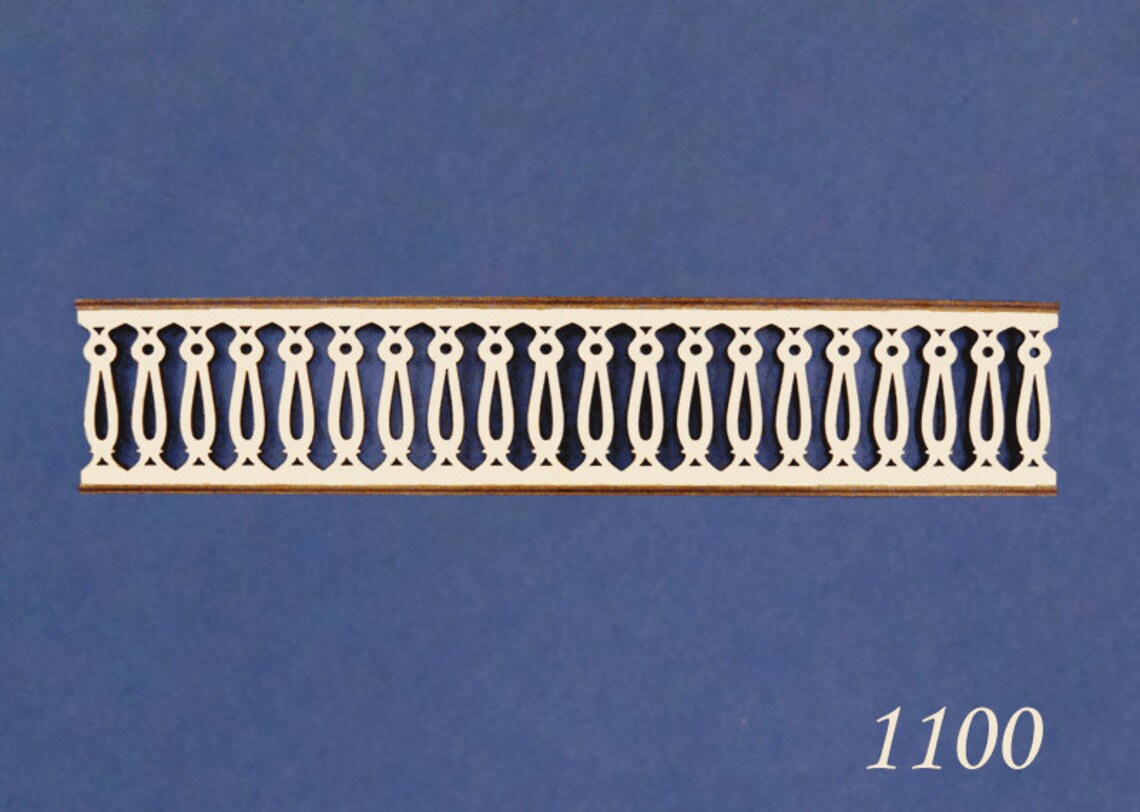 1:12 Scale Victorian Dollhouse Railing | Etsy