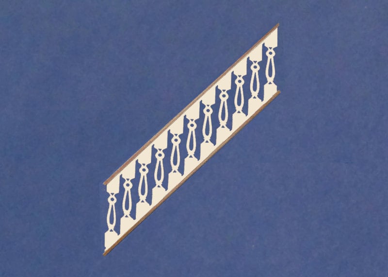 1:24 Scale Victorian Dollhouse Stair Railing - Etsy