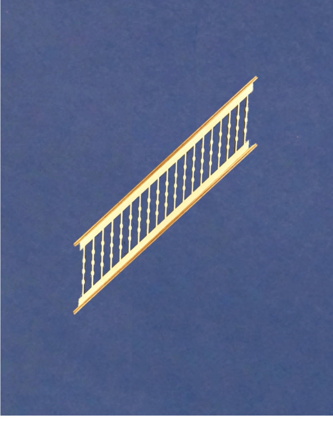 1:24 Scale Victorian Dollhouse Stair Railing Kit - Etsy