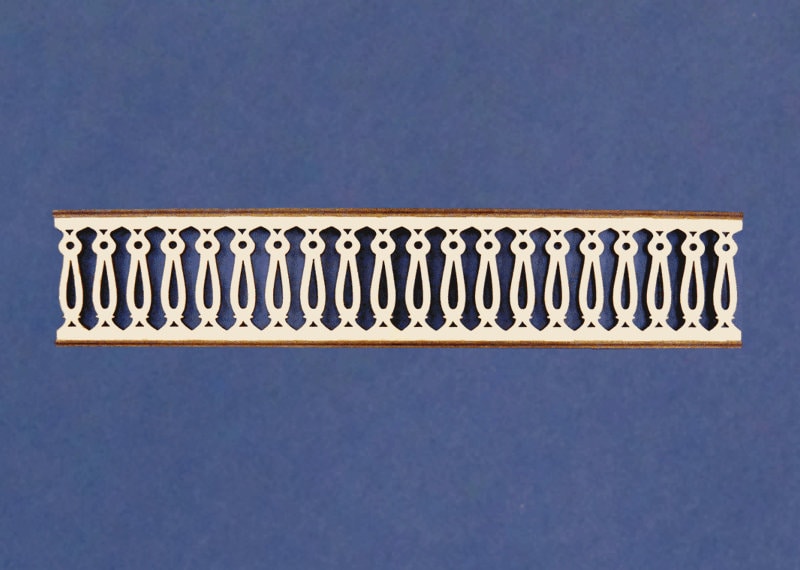1:12 Scale Victorian Dollhouse Railing - Etsy