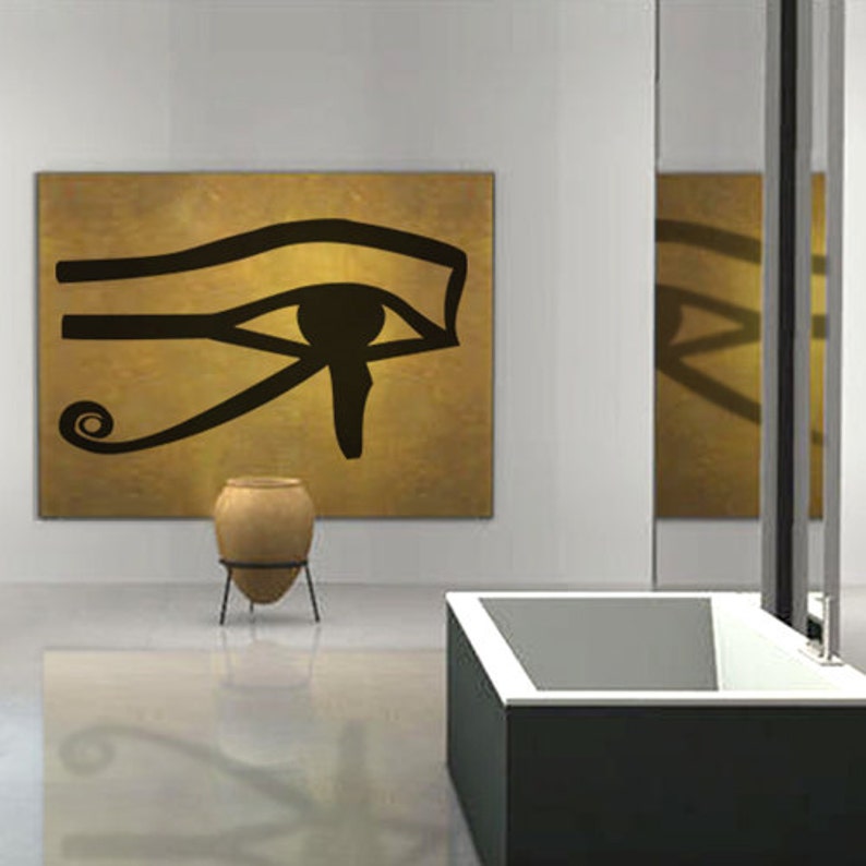 The Eye Of Horus Sticker Wall Decal Art Home Deco Vynil Etsy