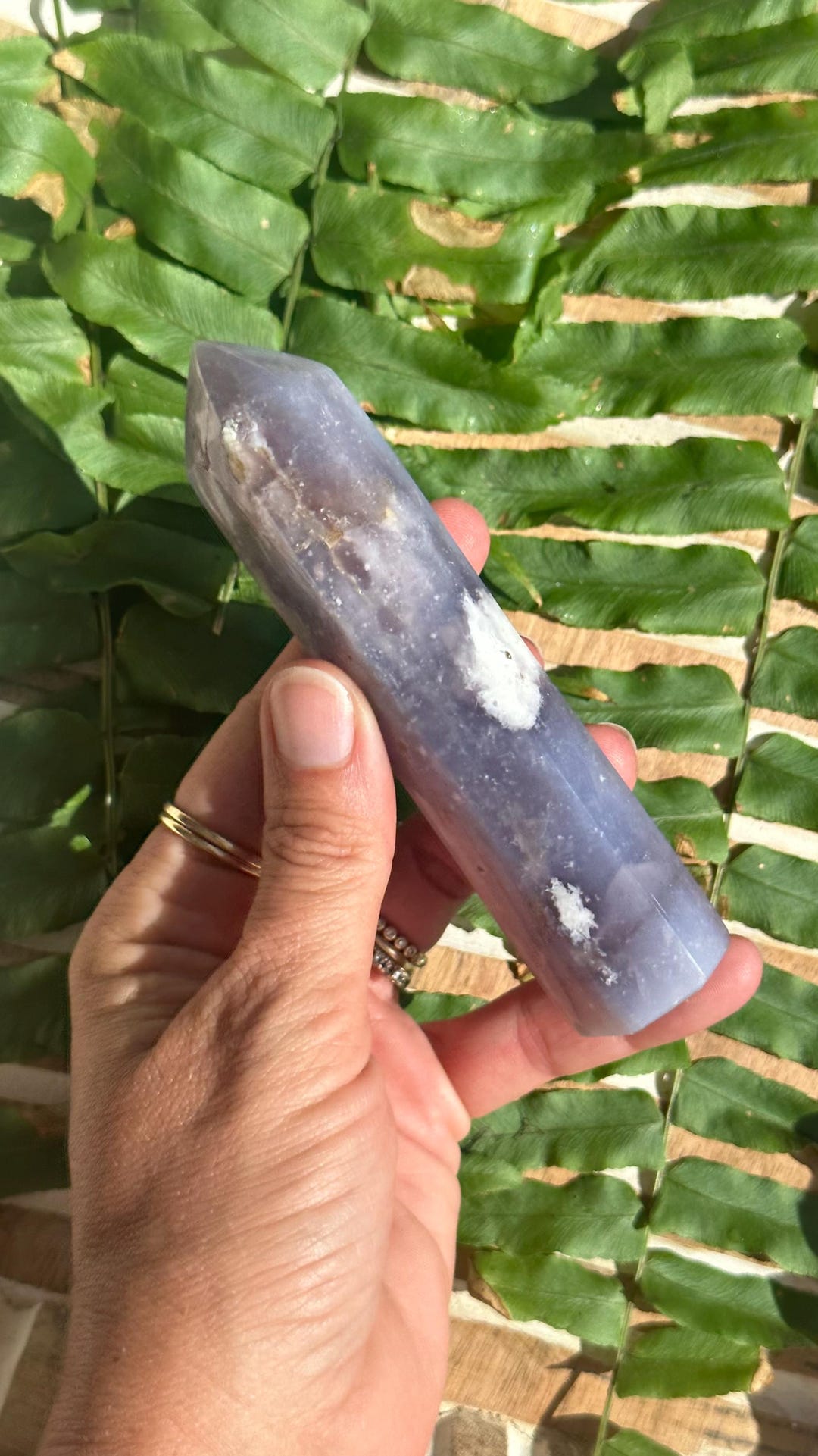 Violet Agate Tower, Standing, Healing Stone, Violet Agate, Violet Flame ...