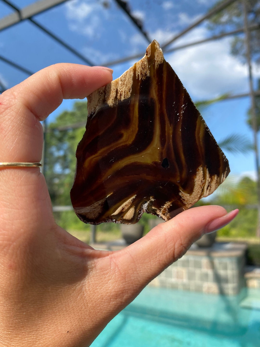 Indonesian Amber Slab - Etsy