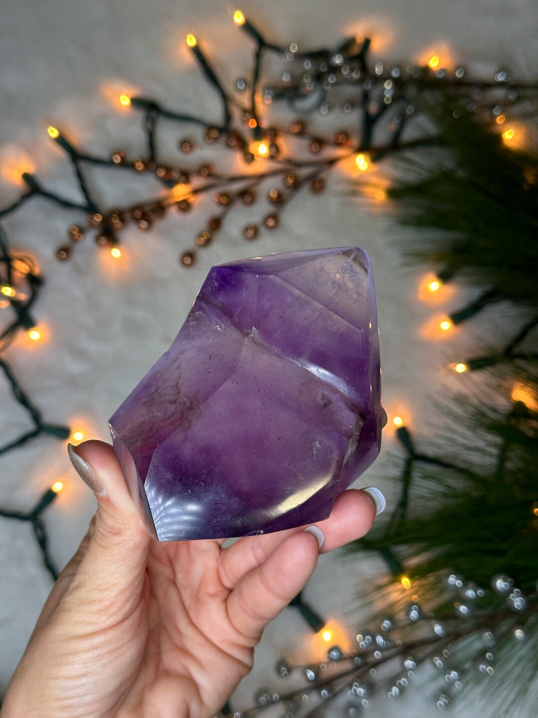 Phantom Amethyst Tower Crystals Skeletal Amethyst Phantom - Etsy