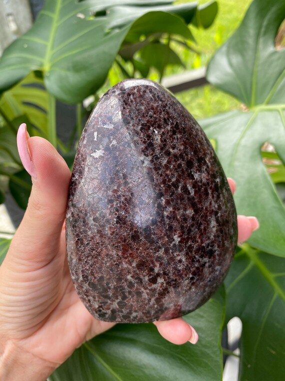 Garnet standing free form garnet | Etsy