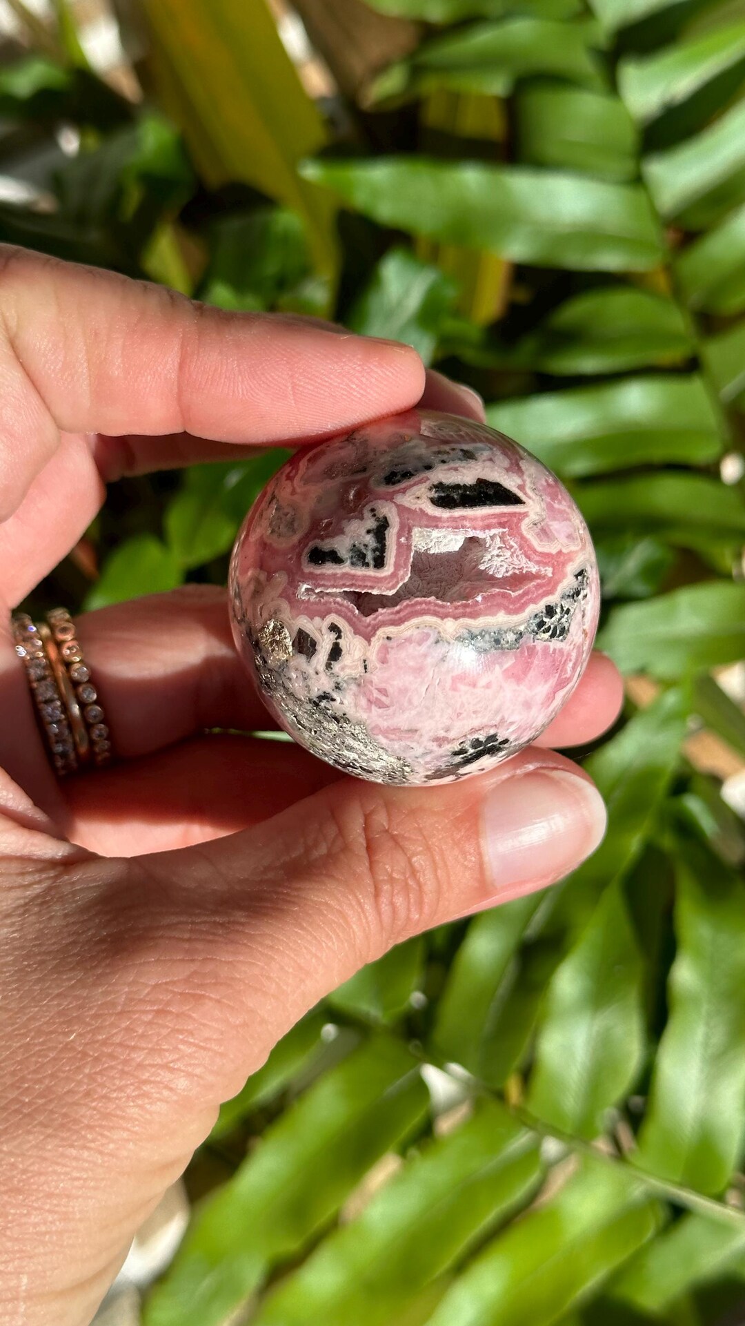 Rhodochrosite Sphere, Argentina, 40mm - Etsy