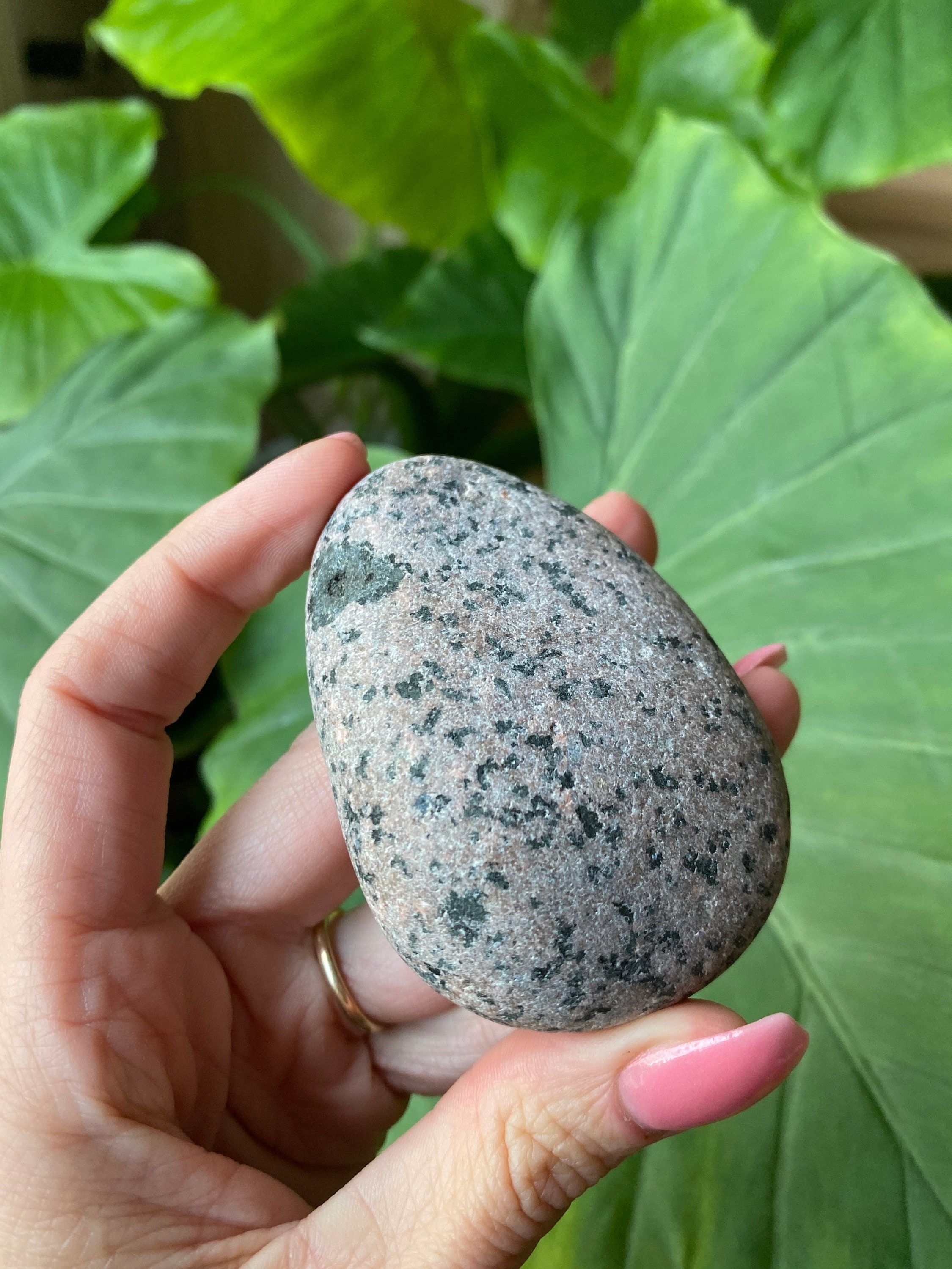 Yooperlite palm stone emberlite glowing yooperlite stone | Etsy