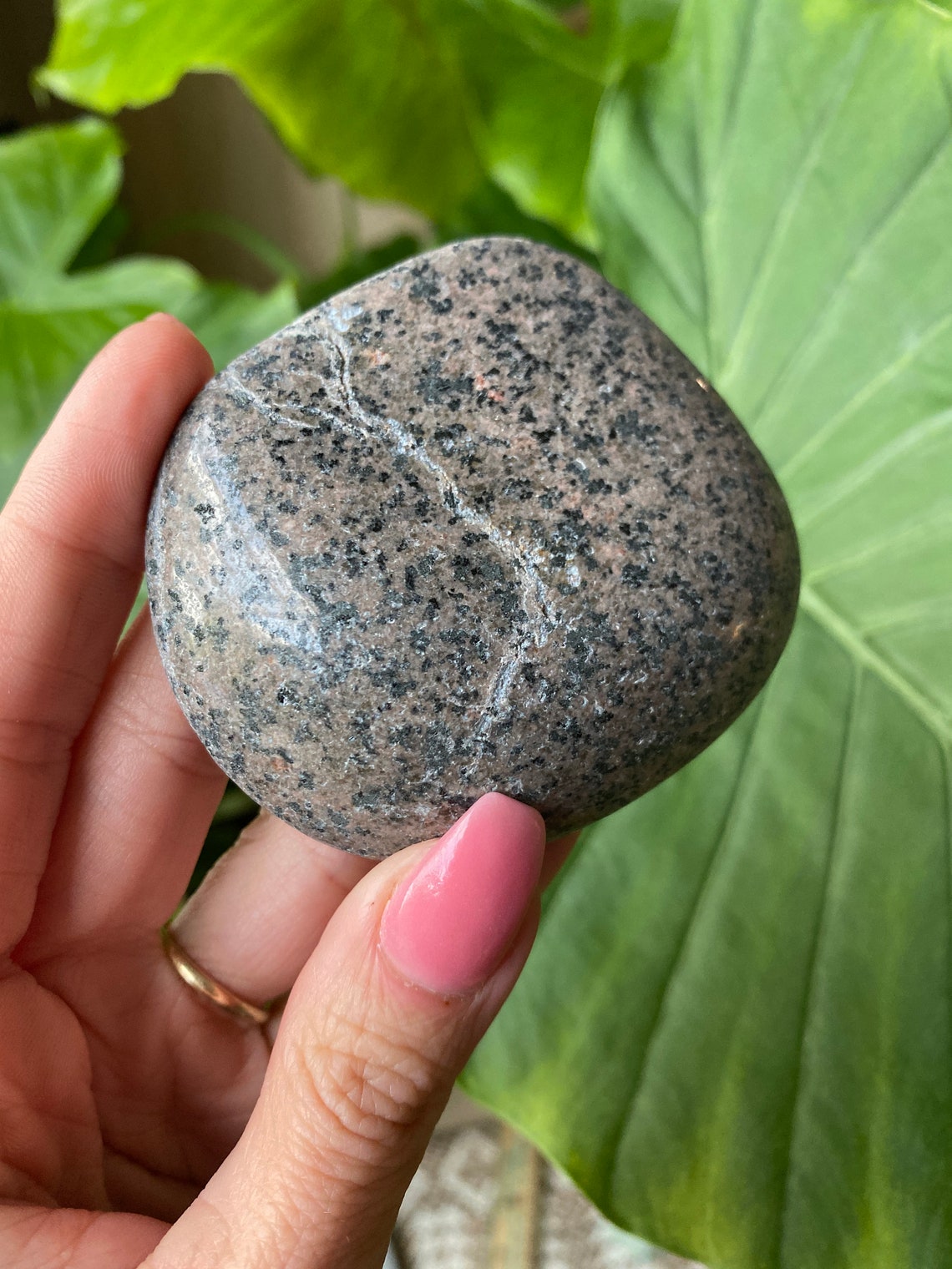 Yooperlite Palm Stone Emberlite Glowing Yooperlite Stone - Etsy