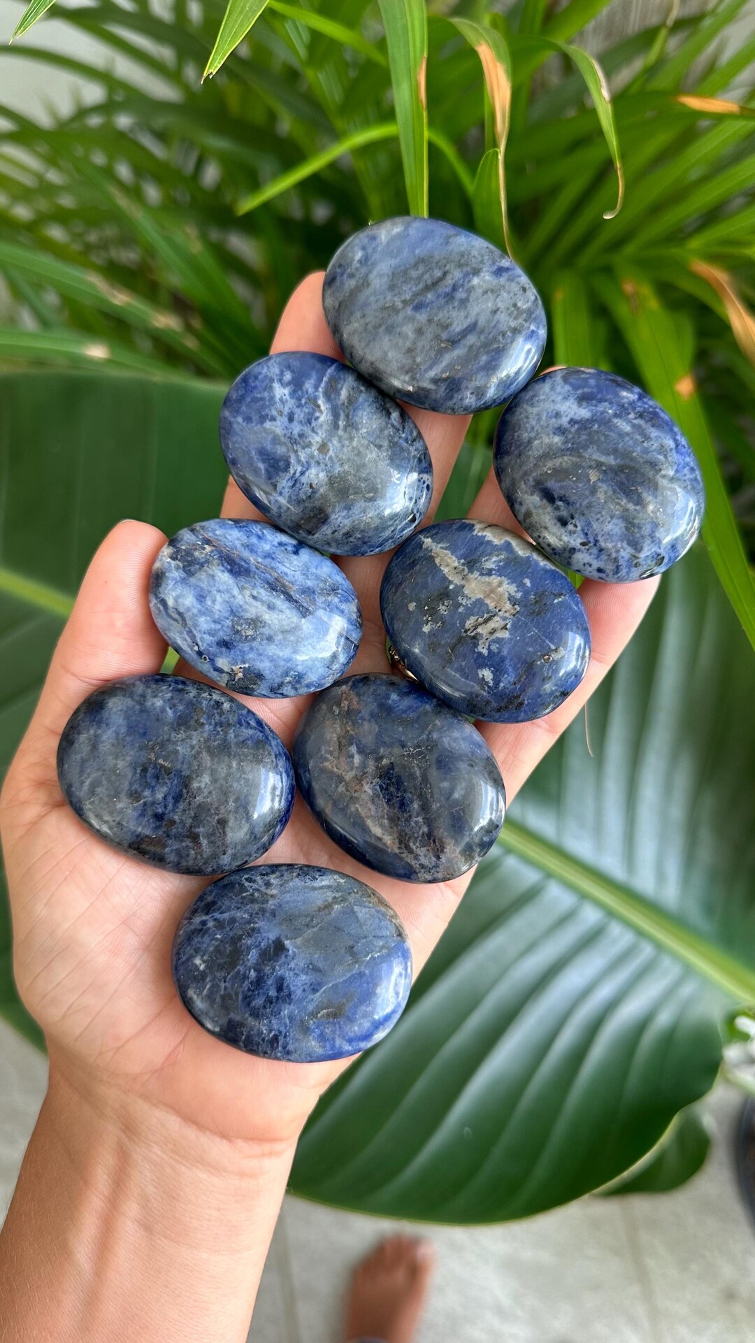 You Pick Sodalite Palm Stone - Etsy