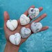 White Howlite Heart, White Howlite Hearts, Protection Stone, Healing ...