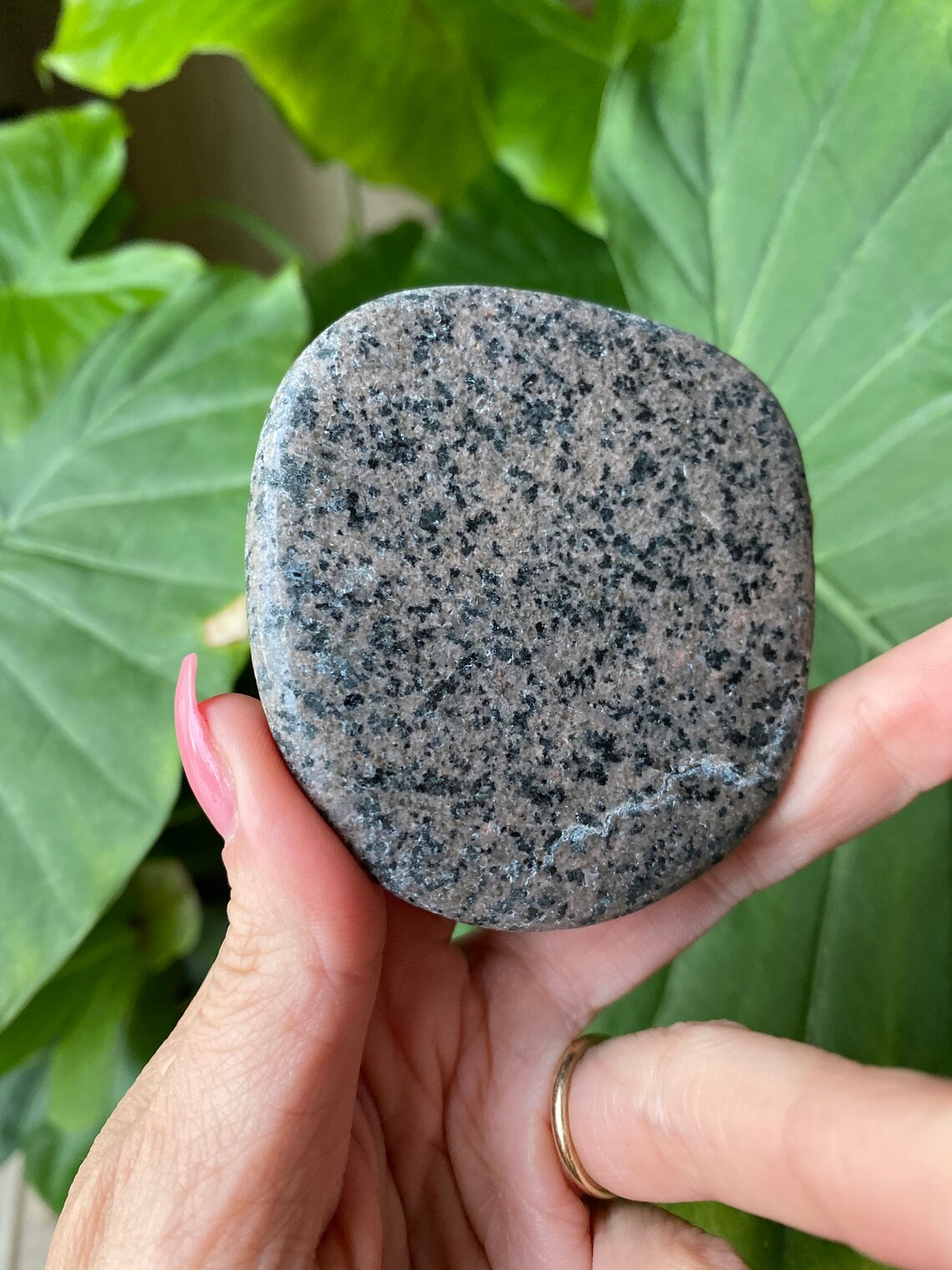 Yooperlite Palm Stone Emberlite Glowing Yooperlite Stone - Etsy