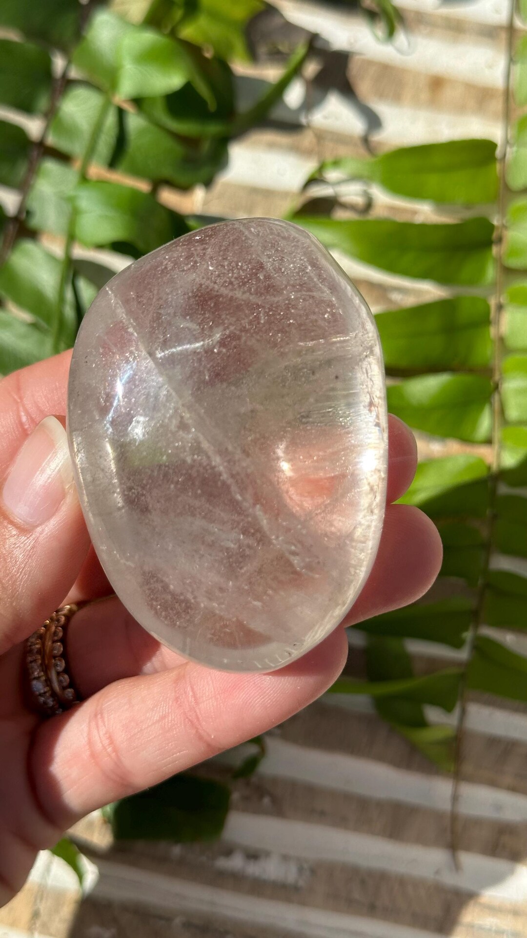 Smoky Quartz Palm Stone, Madagascar - Etsy