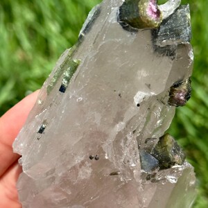 Watermelon Tourmaline in Quartz Specimen - Etsy