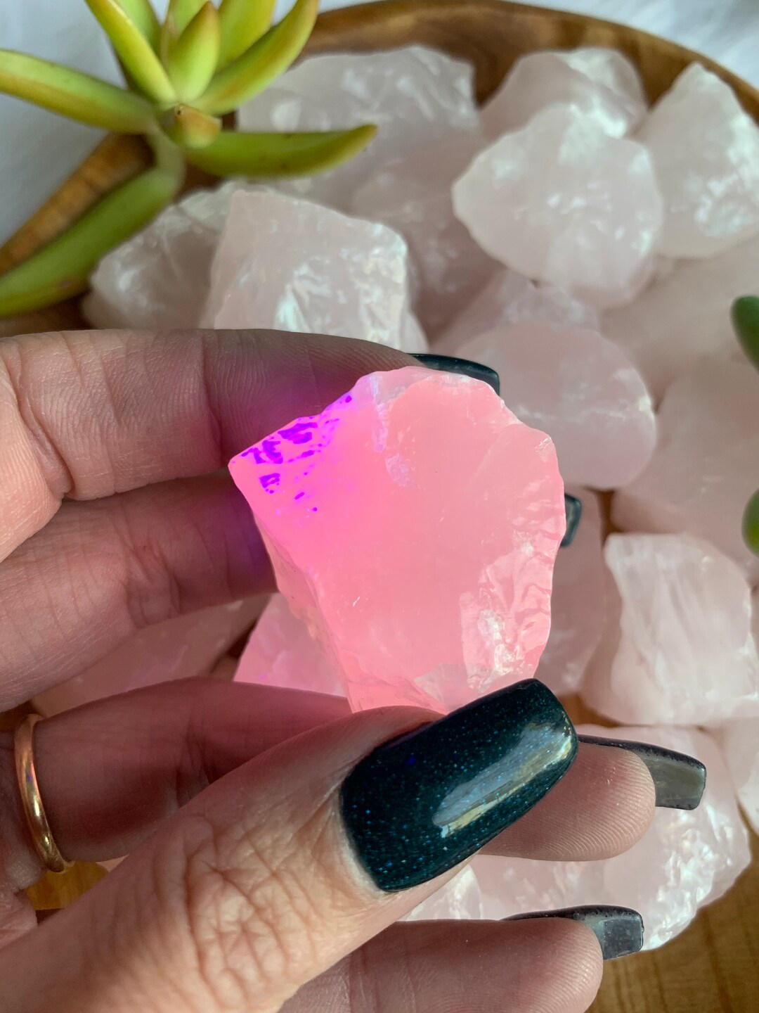 Pink Calcite Chunk , Raw Pink Calcite, Pink Calcite, Chakra Stone - Etsy