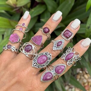 Ruby Ring, Sterling Silver, .925, July Birthstone - Etsy