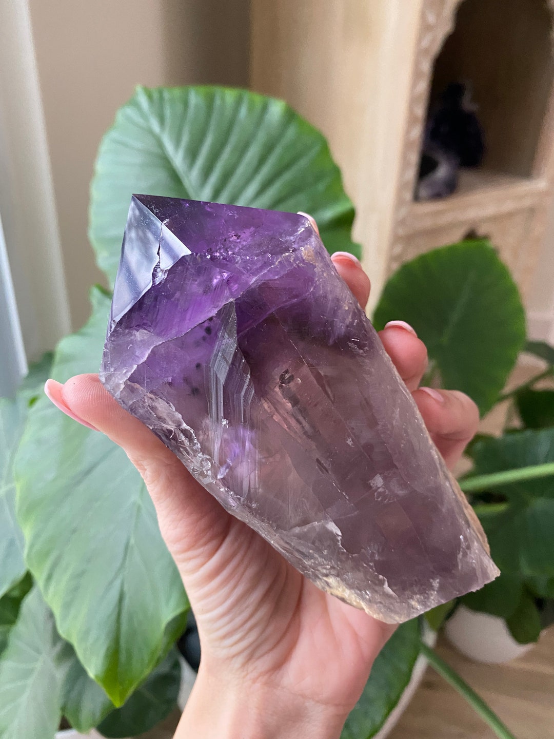 Amethyst Wand, Amethyst Root, Amethyst Torch, Crystals With Rainbows ...