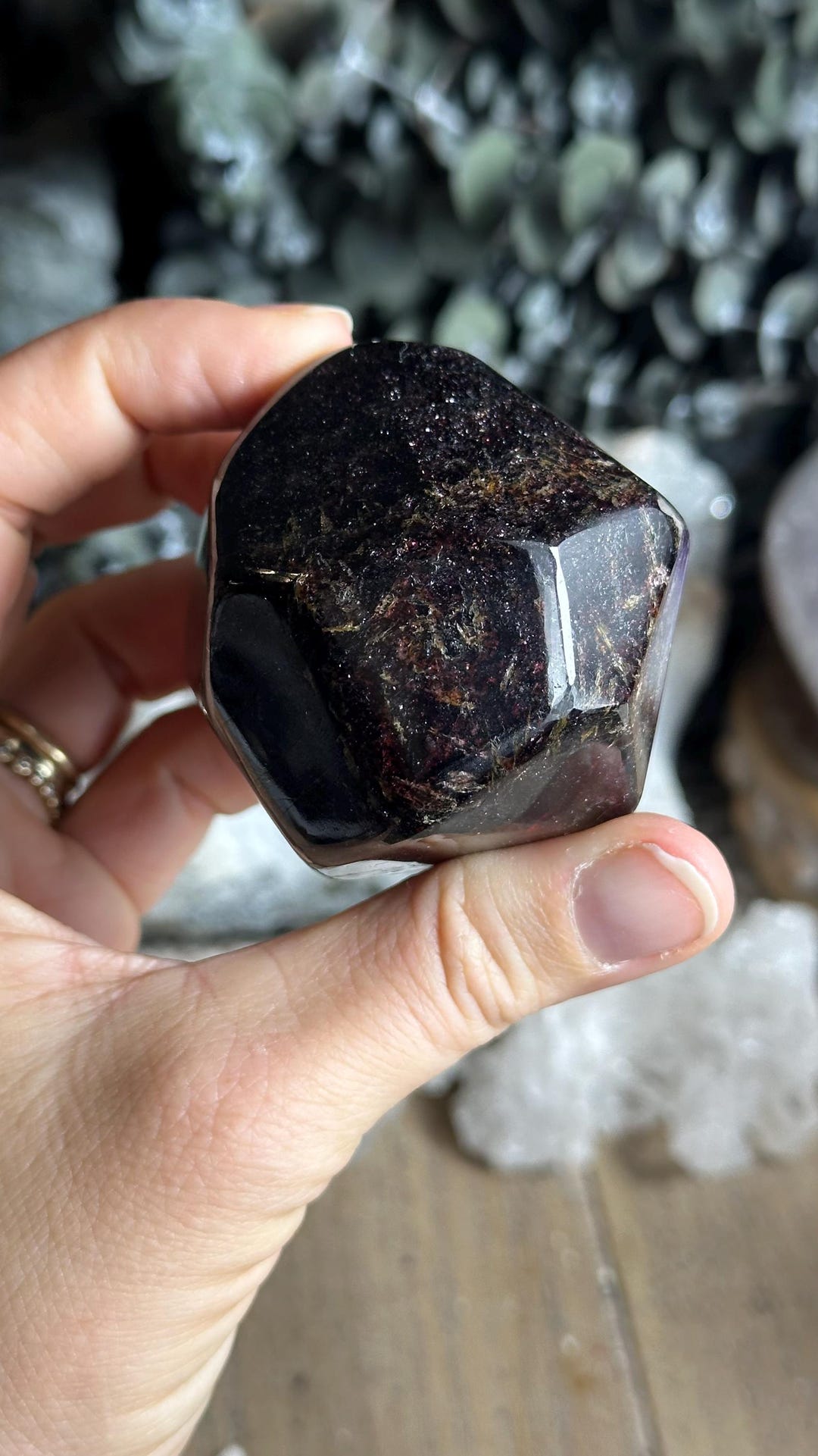 Garnet Dodecahedron Gem, Garnet, Fossil, Minerals - Etsy