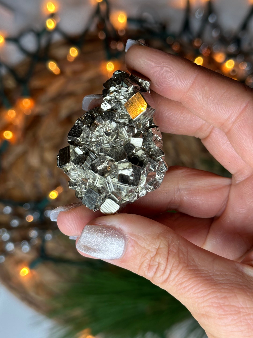 Pyrite Cluster Iron Pyrite, Pyrite Chunk, Iron Pyrite - Etsy