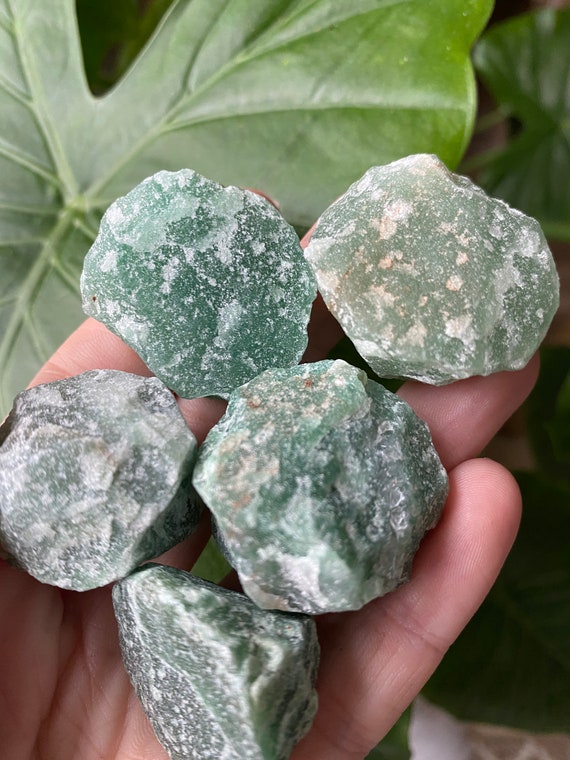 Raw Green Aventurine