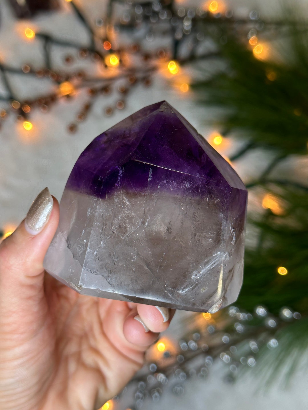 Phantom Amethyst Tower, Crystals, Skeletal Amethyst, Phantom Amethyst ...