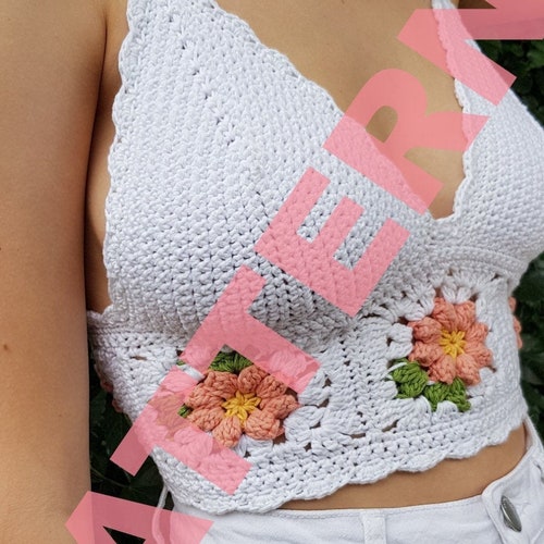 Vintage Crochet Pattern PDF 131 Evening Top From Wonkyzebra - Etsy