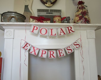 Polar Express Banner | Etsy