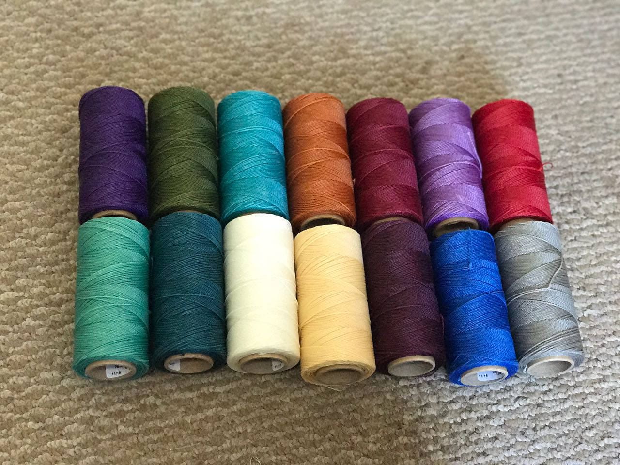 15 rollos de hilo encerado brasileño linhasita 170 metros cada - Etsy ...