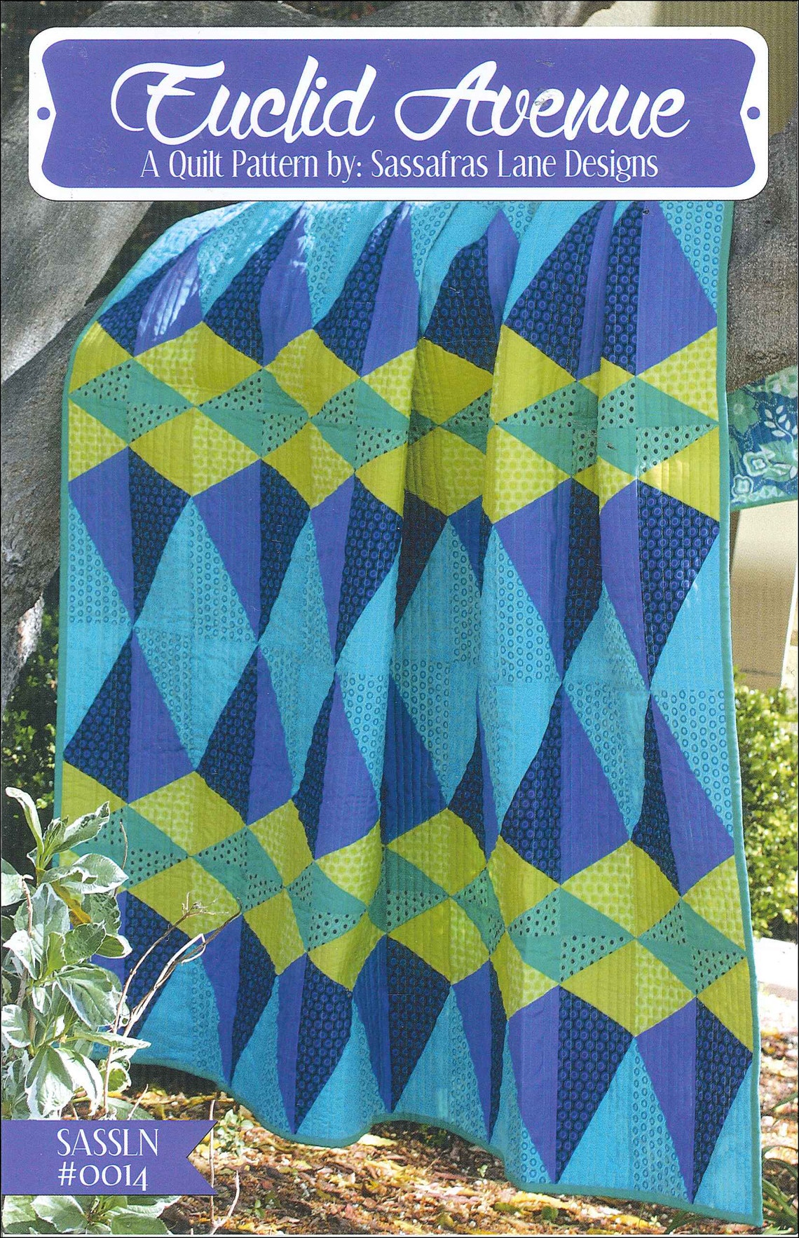 Euclid Avenue Quilt Kit Using Robert Kaufman Artisan Batiks in Purple ...