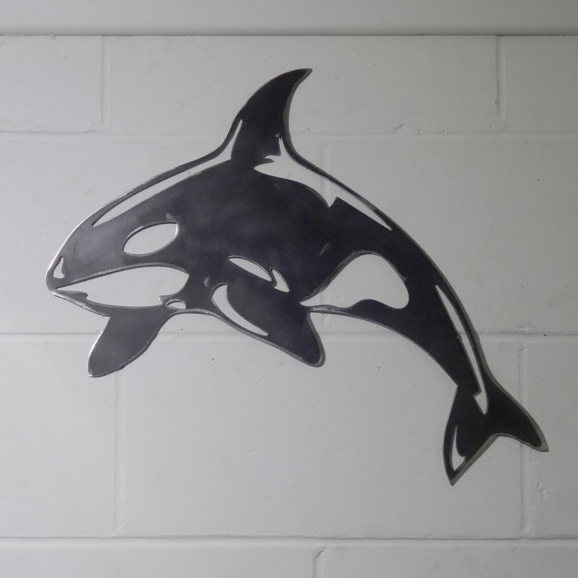 Killer Whale Orca Animal Wall Art Solid Mild Steel Metal Hand - Etsy UK